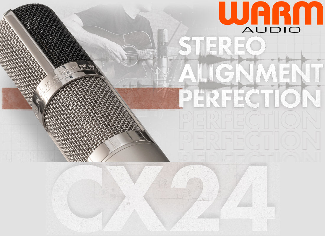 NOVEDAD: MICRÓFONO CONDENSADOR WARM AUDIO WA-CX24