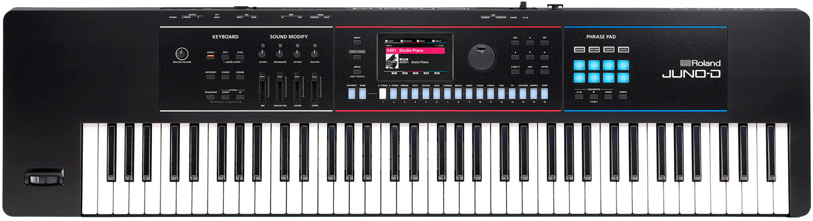 Roland Juno-D7 Teclado Sintetizador 76 Teclas