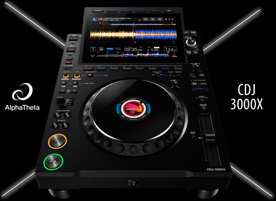 NOVEDAD: MULTIREPRODUCTOR DJ ALPHATHETA CDJ-3000X