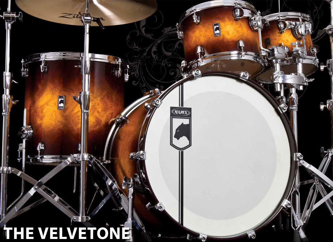 DISPONIBLE: BATERÍA ACÚSTICA MAPEX BLACK PANTHER THE VELVETONE