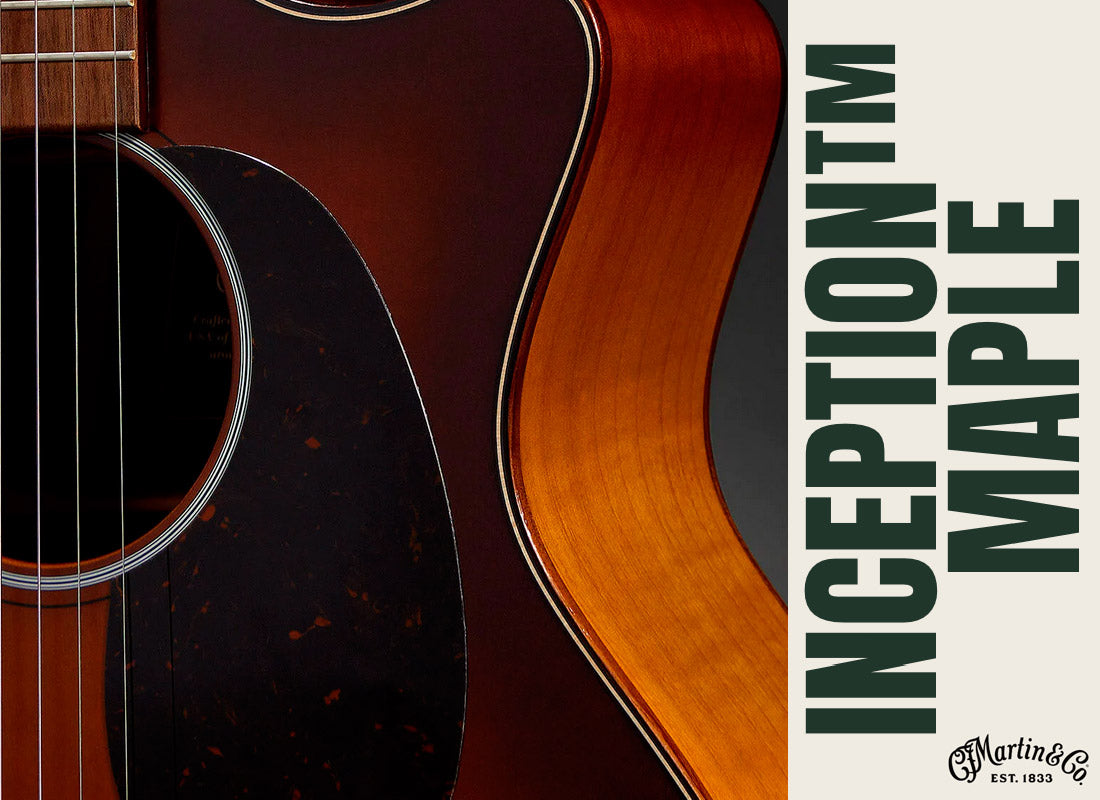 GUITARRAS ACÚSTICAS MARTIN INCEPTION MAPLE