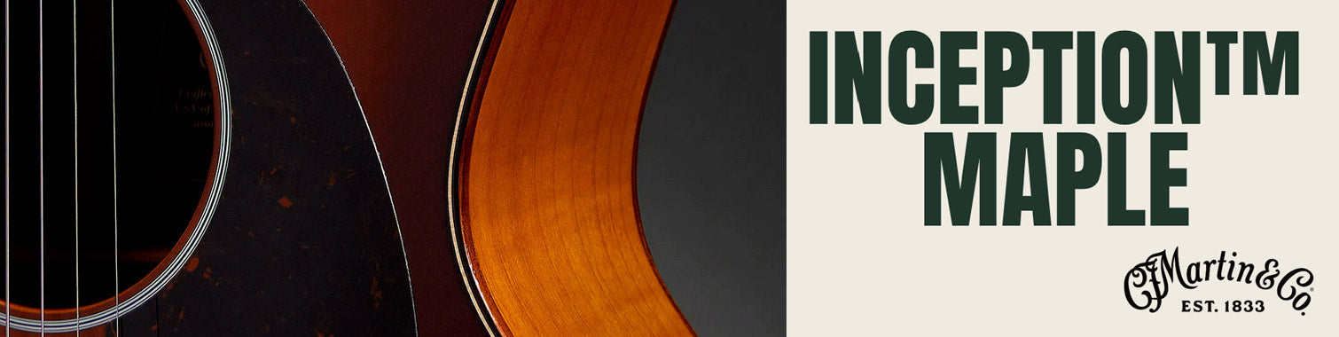 GUITARRAS ACUSTICAS MARTIN INCEPTION MAPLE