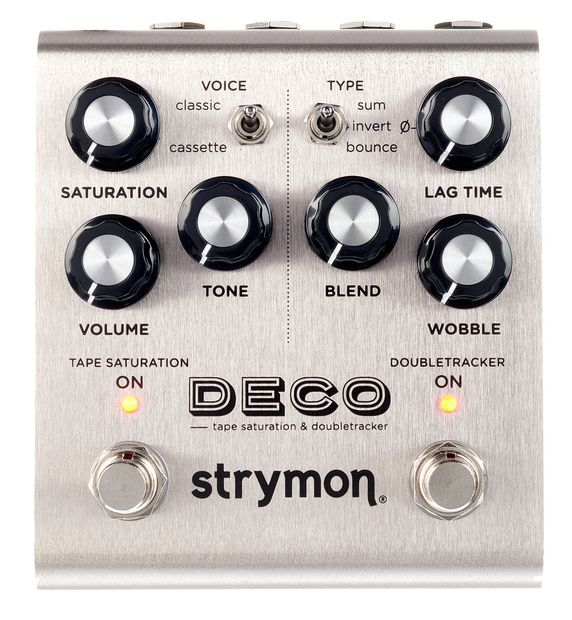 Strymon Deco v2 FSR Tape Saturation Doubletracker Pedal Guitarra
