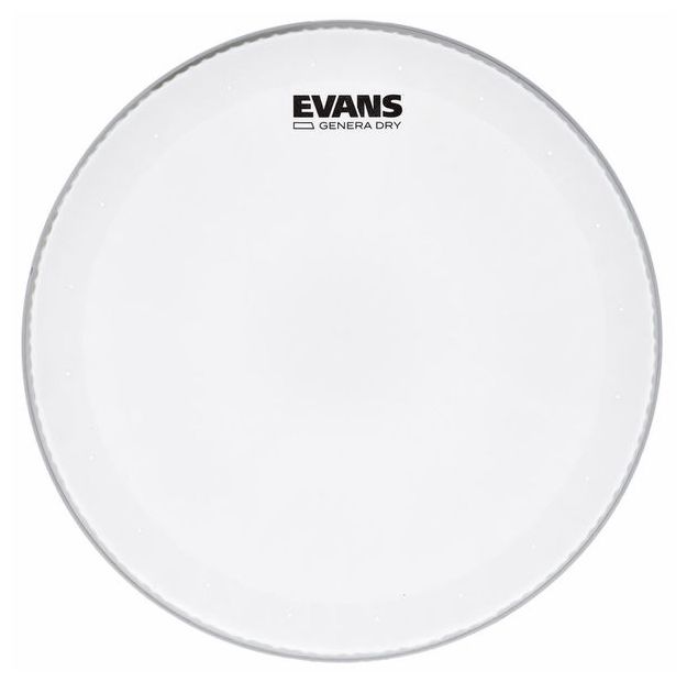Evans B14DRY Genera Dry Blanco Rugoso Parche 14 Pulgadas