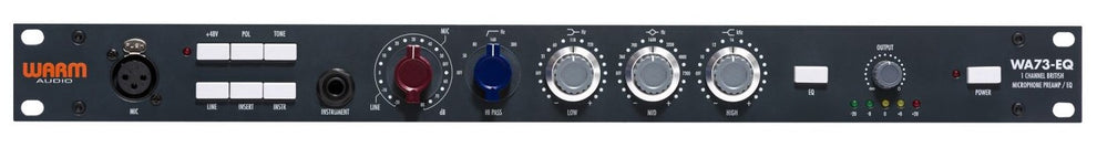 Warm Audio WA-73-EQ Previo para Micrófono Un Canal