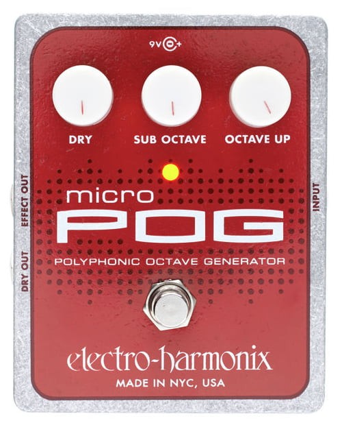 Electro Harmonix Micro Pog Pedal Octavador