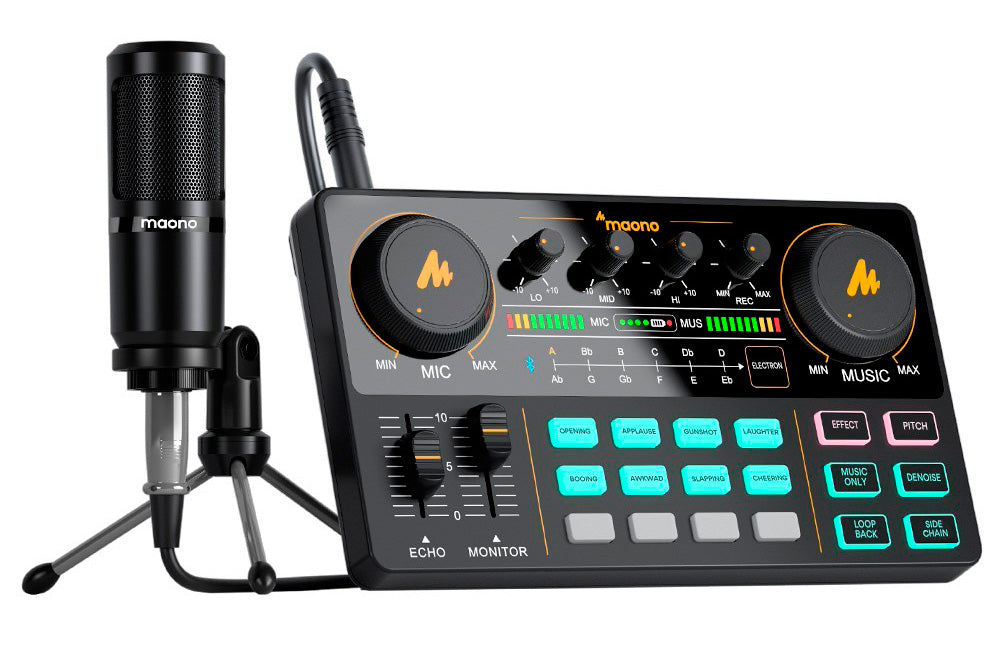 Maono AU-AM200-S1 Consola Podcast