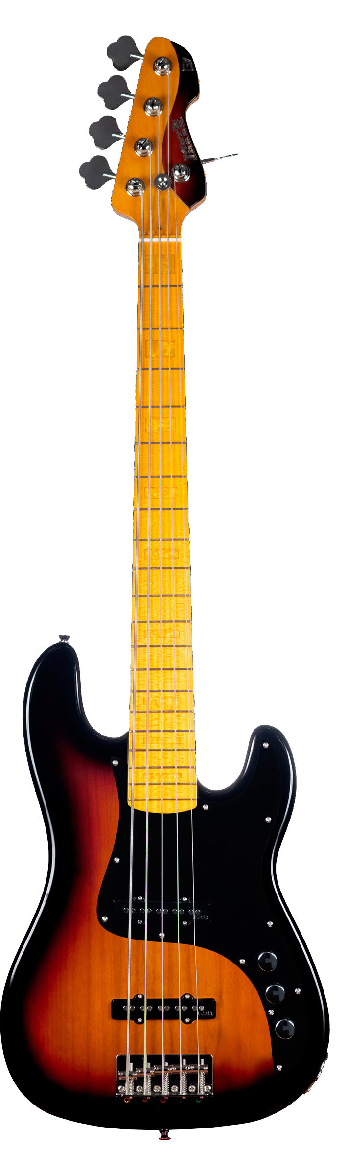 Markbass GV5 3TS Gloxy Passive Bajo Eléctrico 5 Cuerdas 3 Colores Sunburst