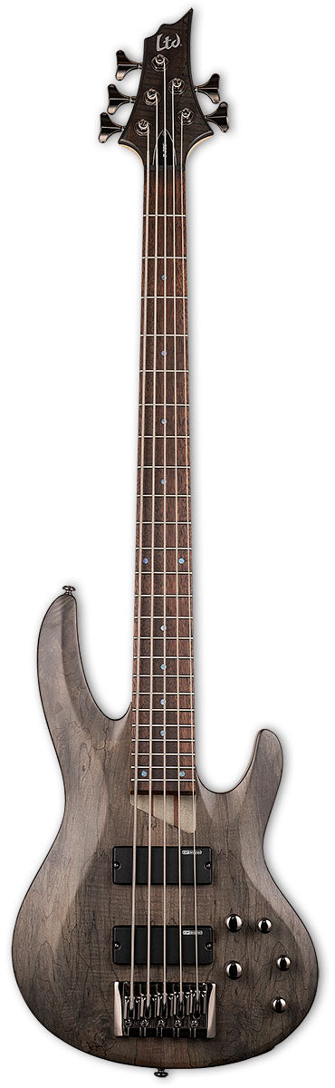 ESP LTD B205SM STBS Bajo Eléctrico 5 Cuerdas See Thru Black Satin