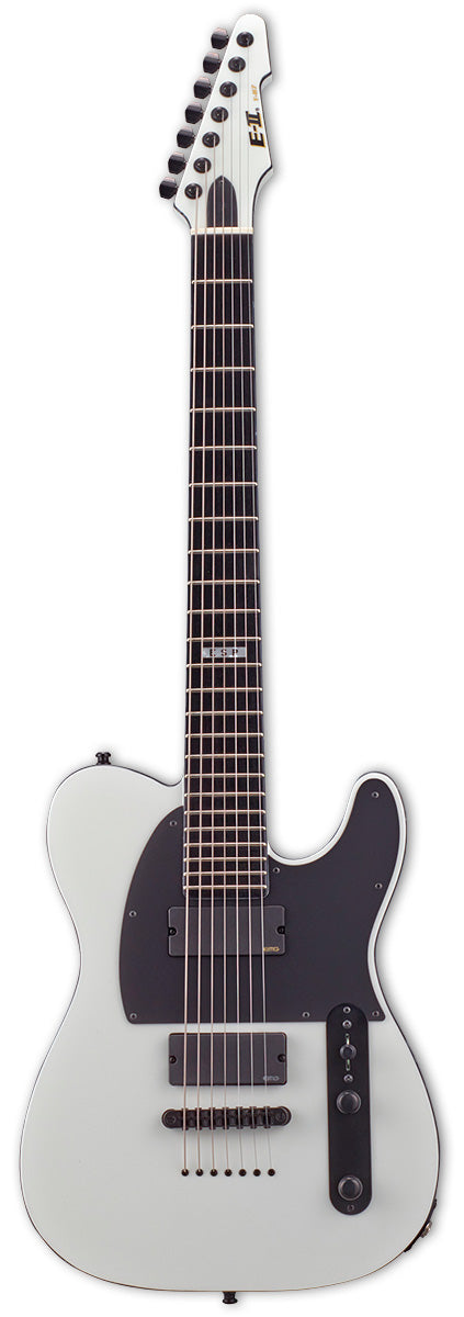 ESP EII TB7 Baritone SW Guitarra Eléctrica 7 Cuerdas Snow White